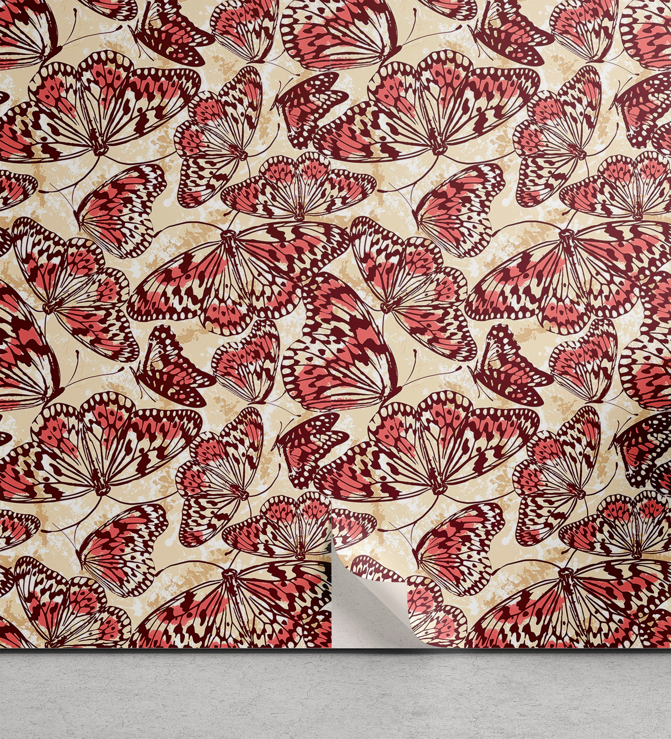 Ambesonne Wings of Spring Peel & Stick Wallpaper for Home, Modern ...