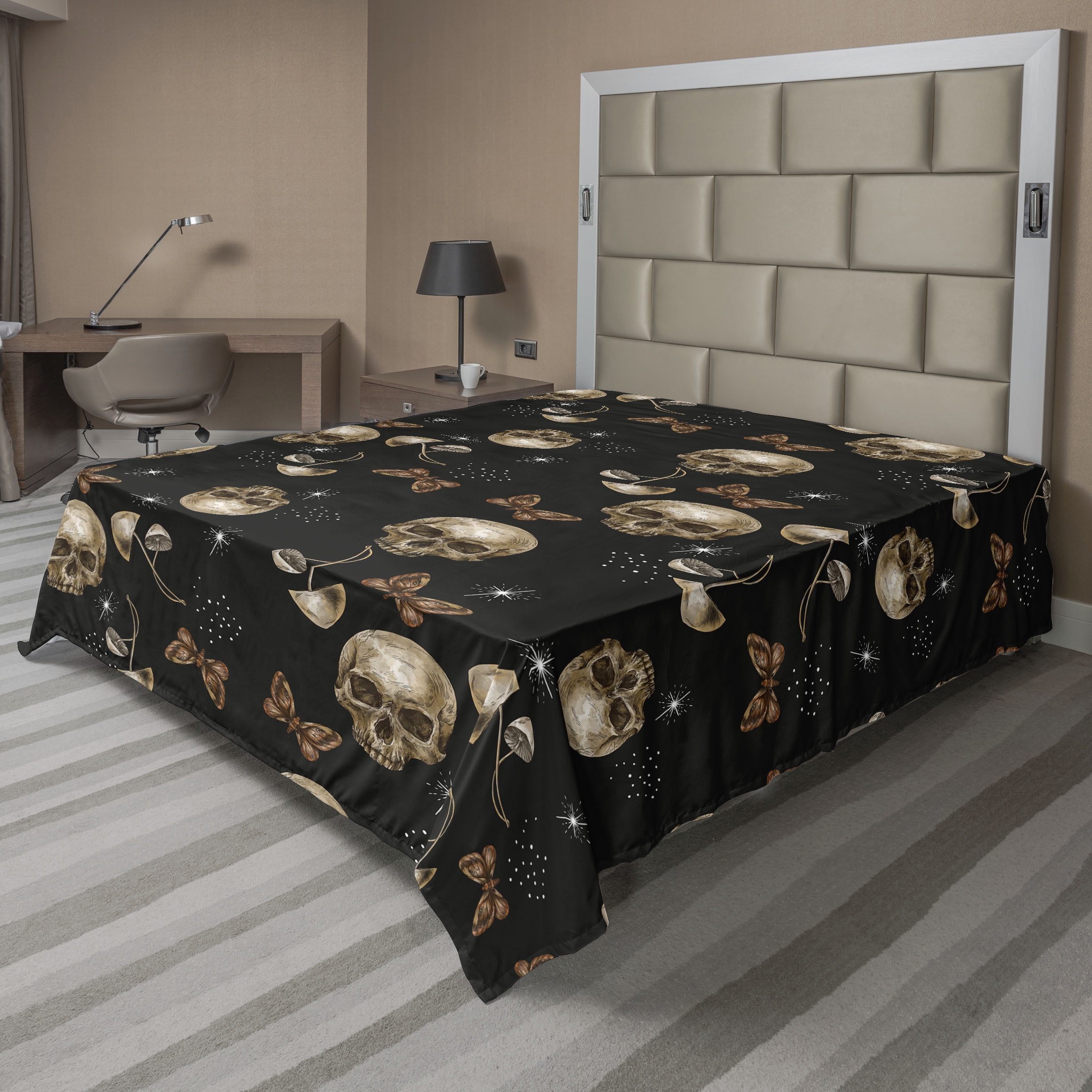 Ambesonne Witchcore Art Flat Bedding Sheet Soft Top Sheet, Medieval ...