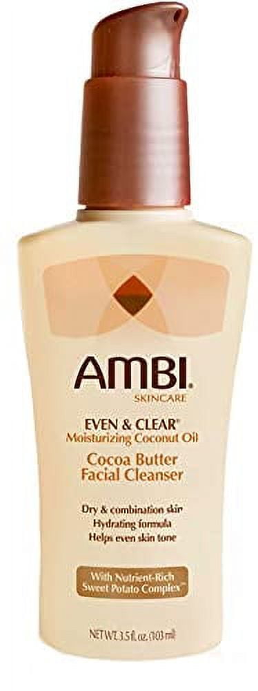 Ambi Even & Clear .. Cocoa Butter Facial Cleanser .. With Nutrient-Rich ...