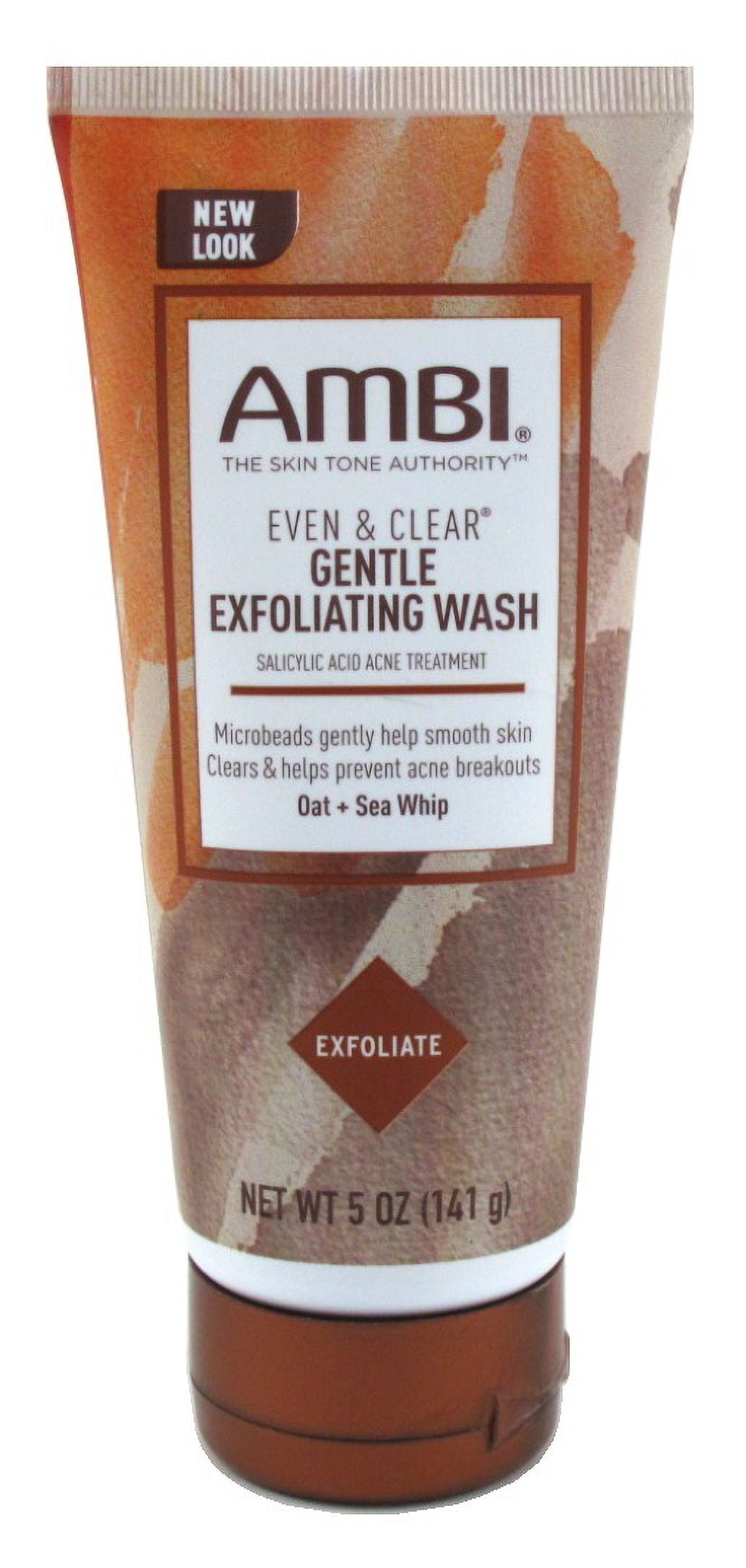 Ambi Even & Clear Exfoliating Wash 5oz (Pack of 3) - Walmart.com
