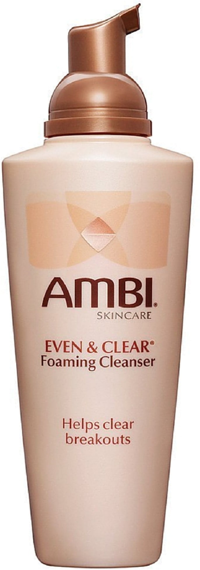 Ambi Skin Care Even & Clear Foaming Cleanser 6 oz - Walmart.com
