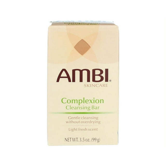 Ambi Soap Complexion Cleansing Bar, 3.5 Oz., Pack of 12 - Walmart.com