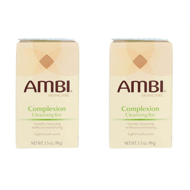 Ambi Facial Beauty Soap, Complexion Cleansing Bar for Face & Body, 3.5 ...