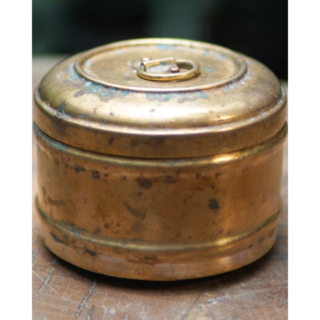 Ambi Vintage Exquisite Small Brass Box | Multipurpose Box | Home Decor ...