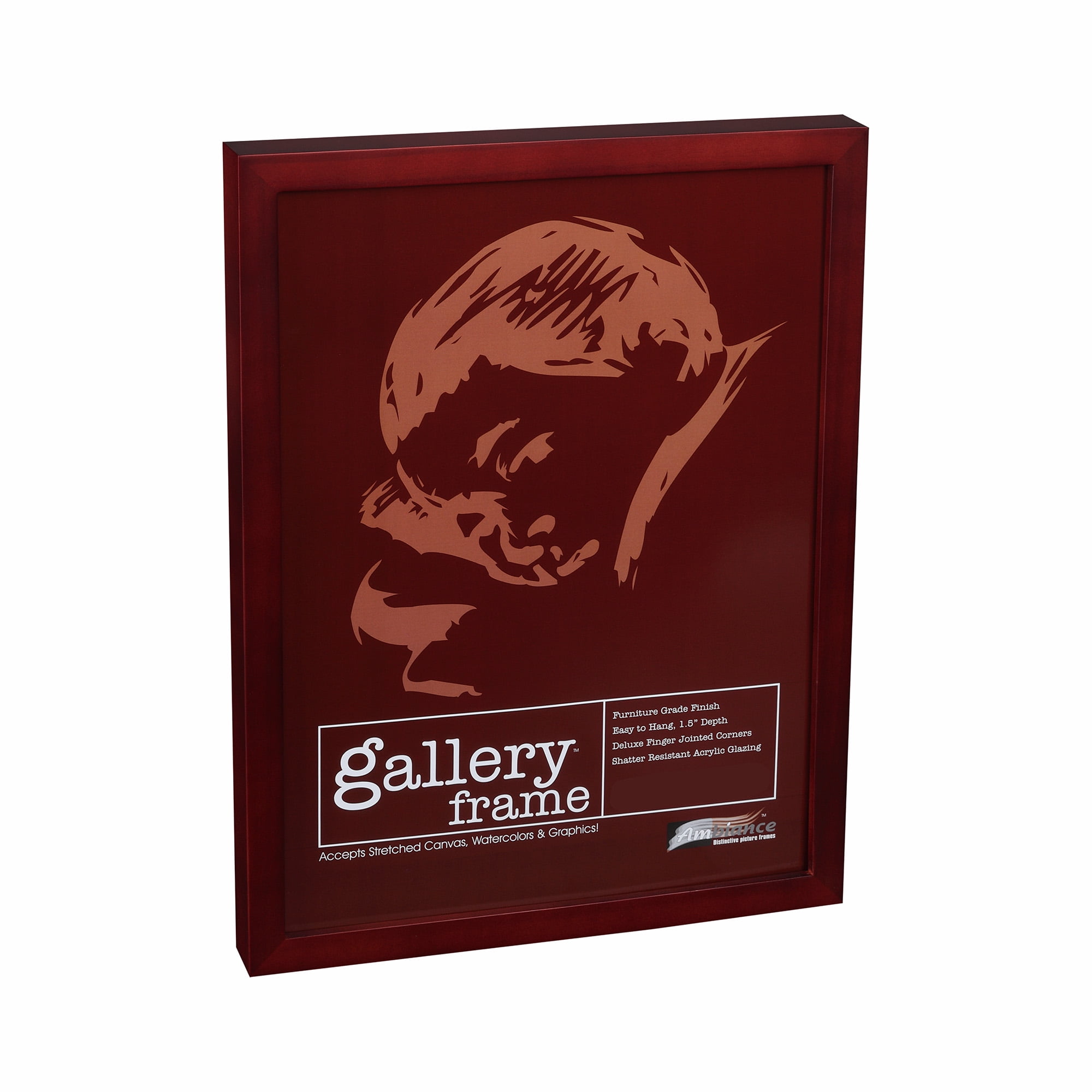 Ambiance Gallery Wood 1.5" Deep Picture Frame - Professional Quality ...