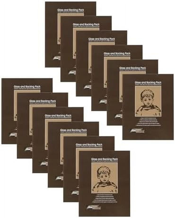 Ambiance Picture Frame Glass and Backing - 2mm Thick Glass Sheet, 9x12 ...