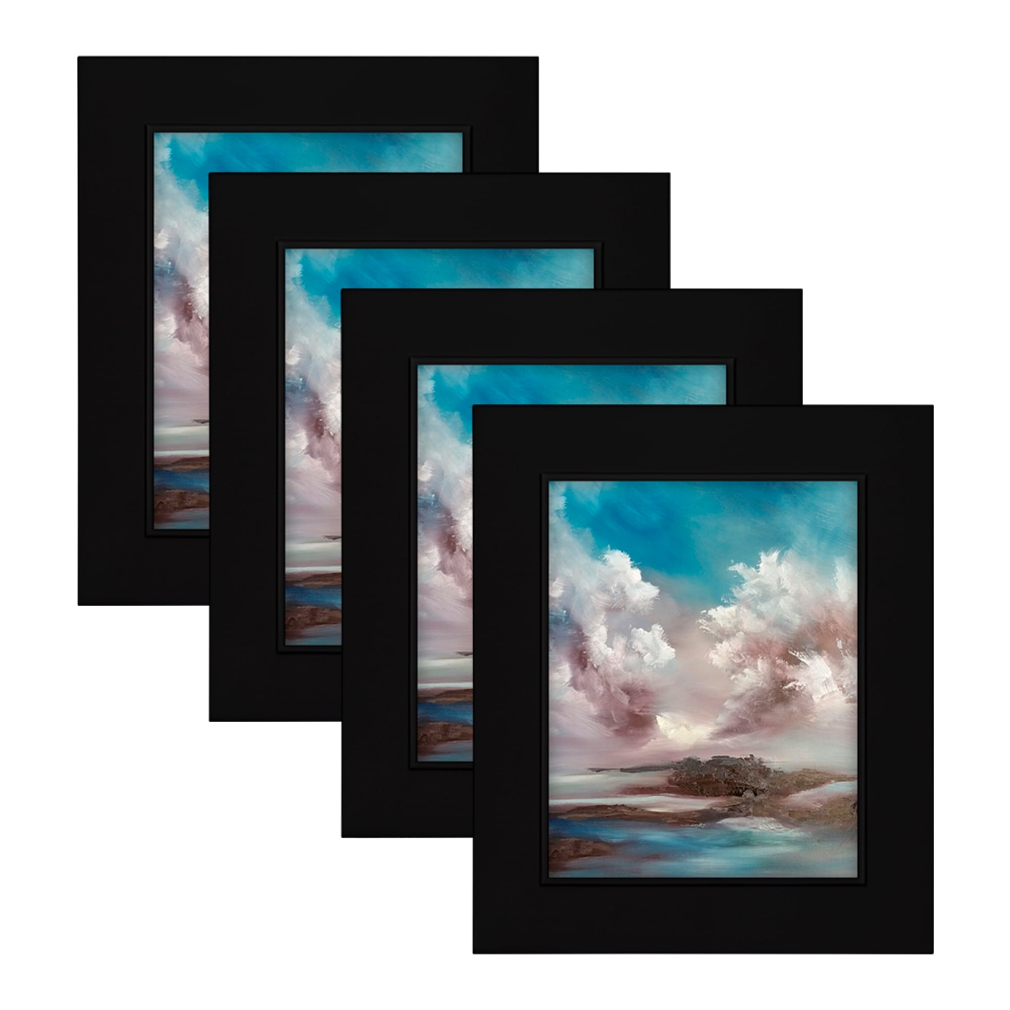 Ambiance Studio Frame Black 13X19 Plexi Glazing - 4 Pack - Walmart.com