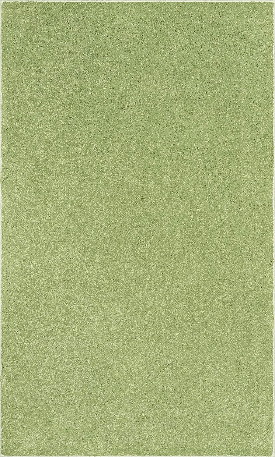 Ambiant Solid Color Indoor Area Rugs Lime Green - 3' x 5' - Walmart.com