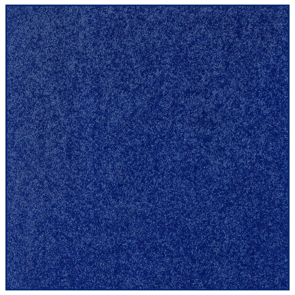 Ambiant Solid Color Indoor Area Rugs Neon Blue - 7' Square - Walmart ...