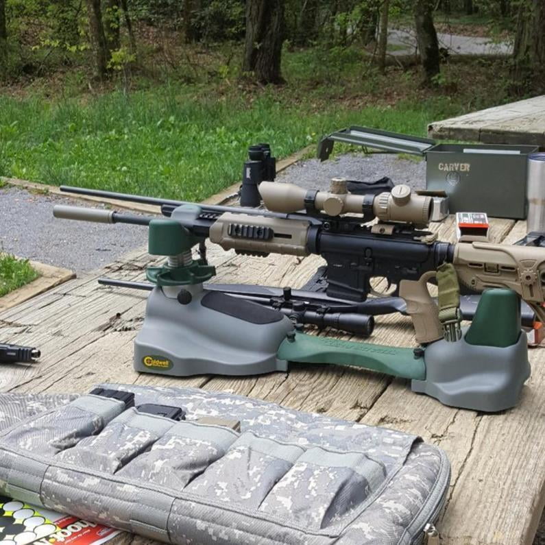 Ambidextrous Steady Rest Sighting in Firearms Rifles Pistol Shooting Stab Holder - Walmart.com