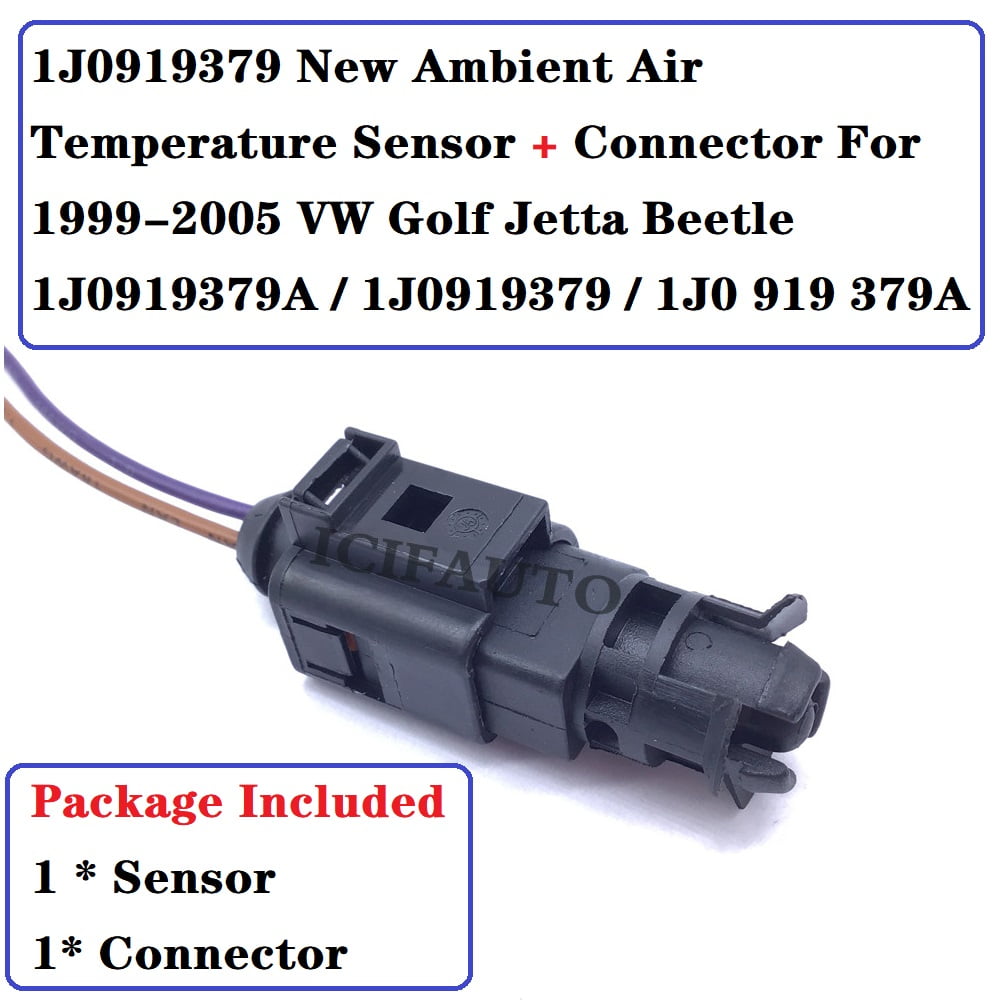 Ambient Air Temperature Sensor or Harness Connector Plug for 99-05 VW ...