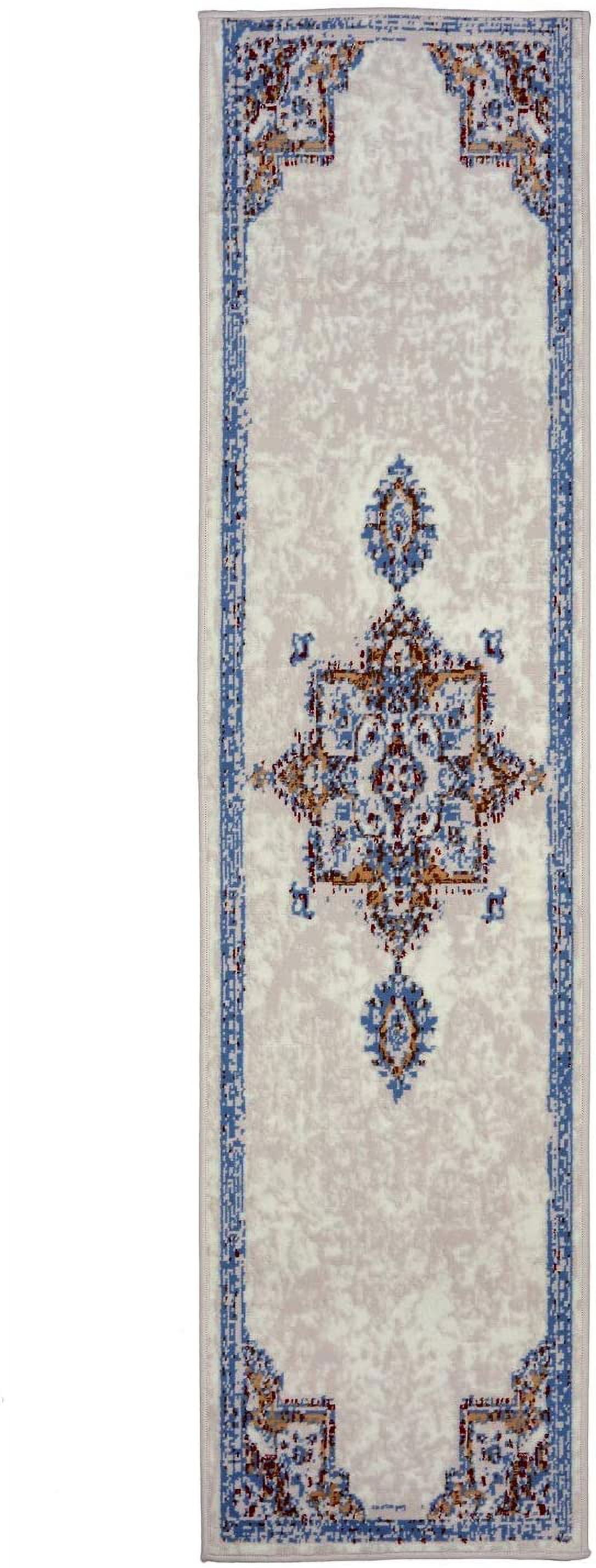 Ambient Rugs Bohemian Runner Rug - 2 ft. x 8 ft., Peach, Indoor Area ...