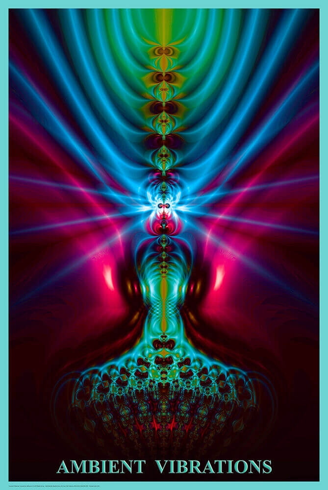 Ambient Vibrations Poster 24.5" x 36.5" Laminated - Walmart.com