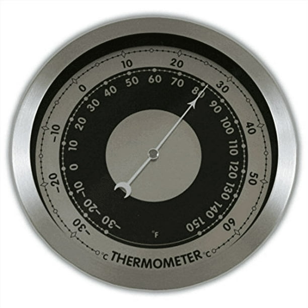 Ambient Weather WS-152T 6" Contemporary Thermometer - Walmart Business ...