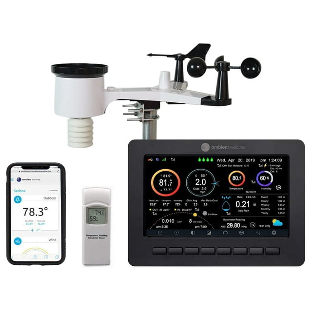 Ambient Weather WS-2000 Smart Weather Station with WiFi Remote ...