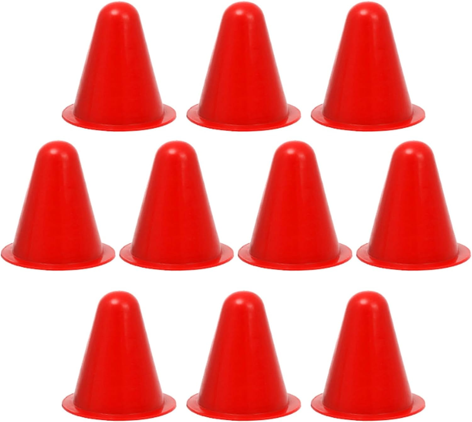 Ambifirner 10Pcs Sports Training Cones Mini Cones Windproof Training ...