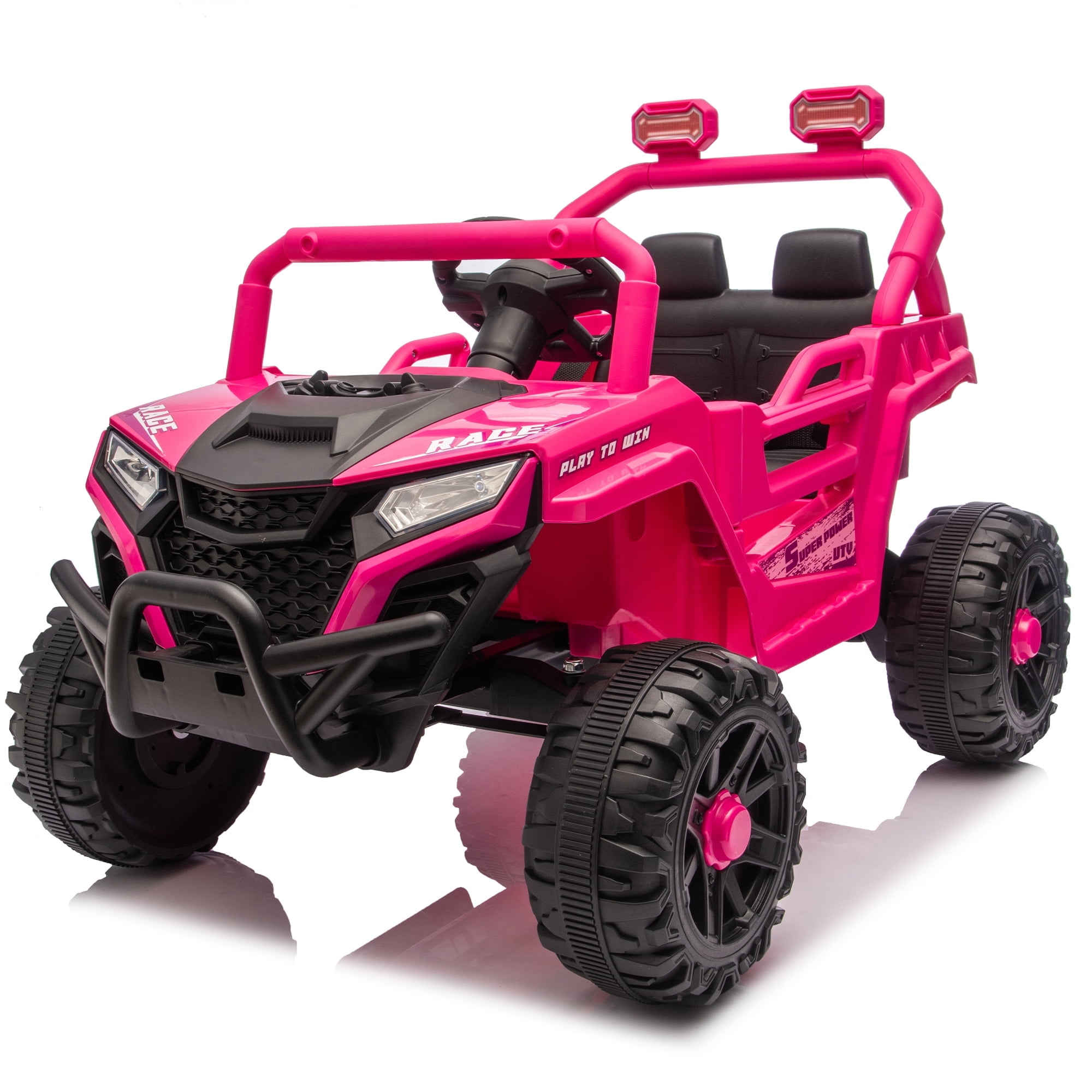 Ambifirner 12V Electric UTV with Parent Remote Control, 2-Hour Battery ...