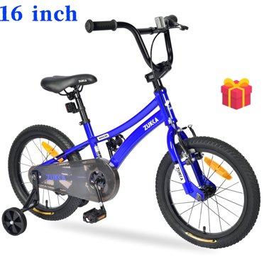 Naipo 18" Kids Bike Girls and Boys Blue Bicycles with Removable ...