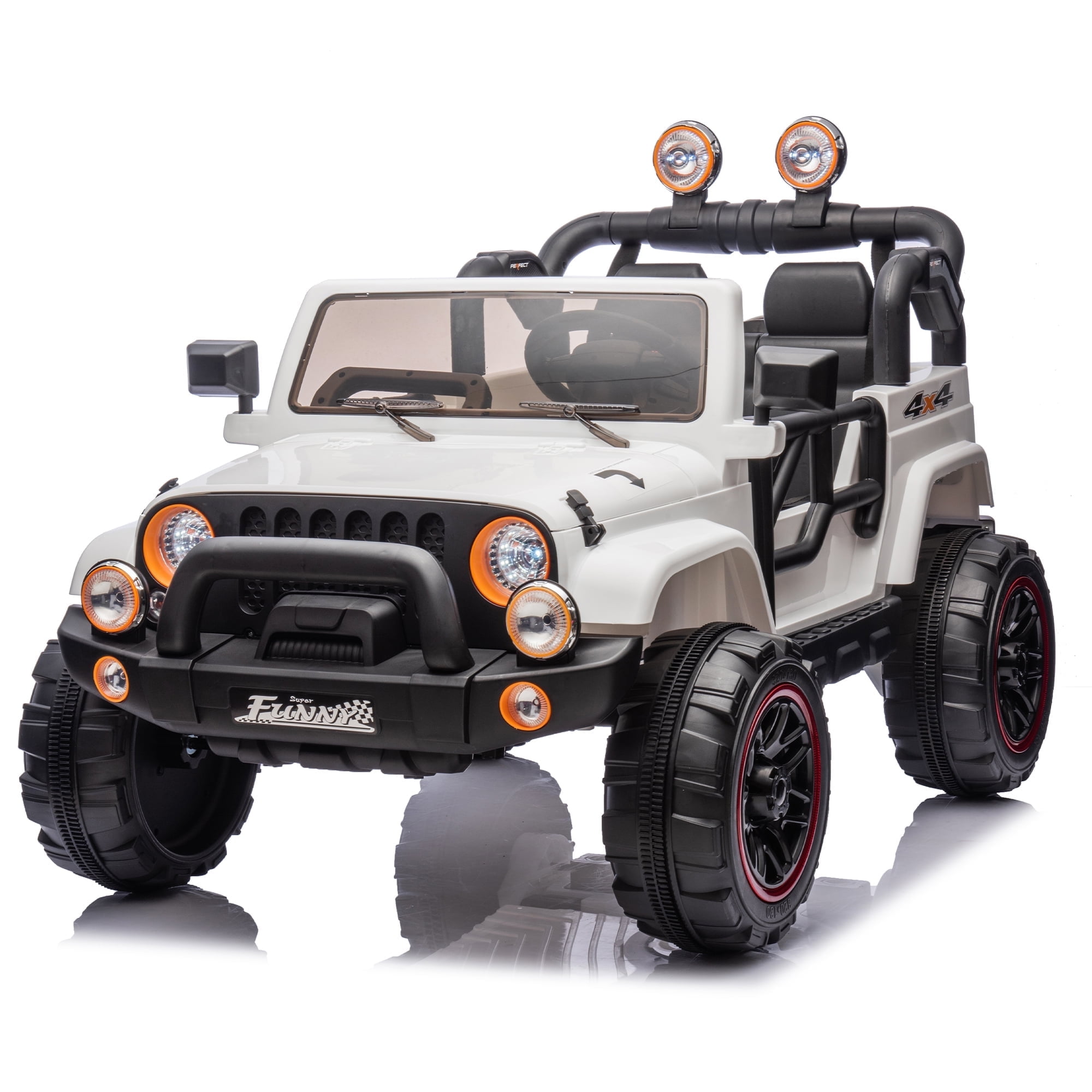 Ambifirner 2 Seater 24V Kids Ride on Truck Car for Girls, Electric Off ...