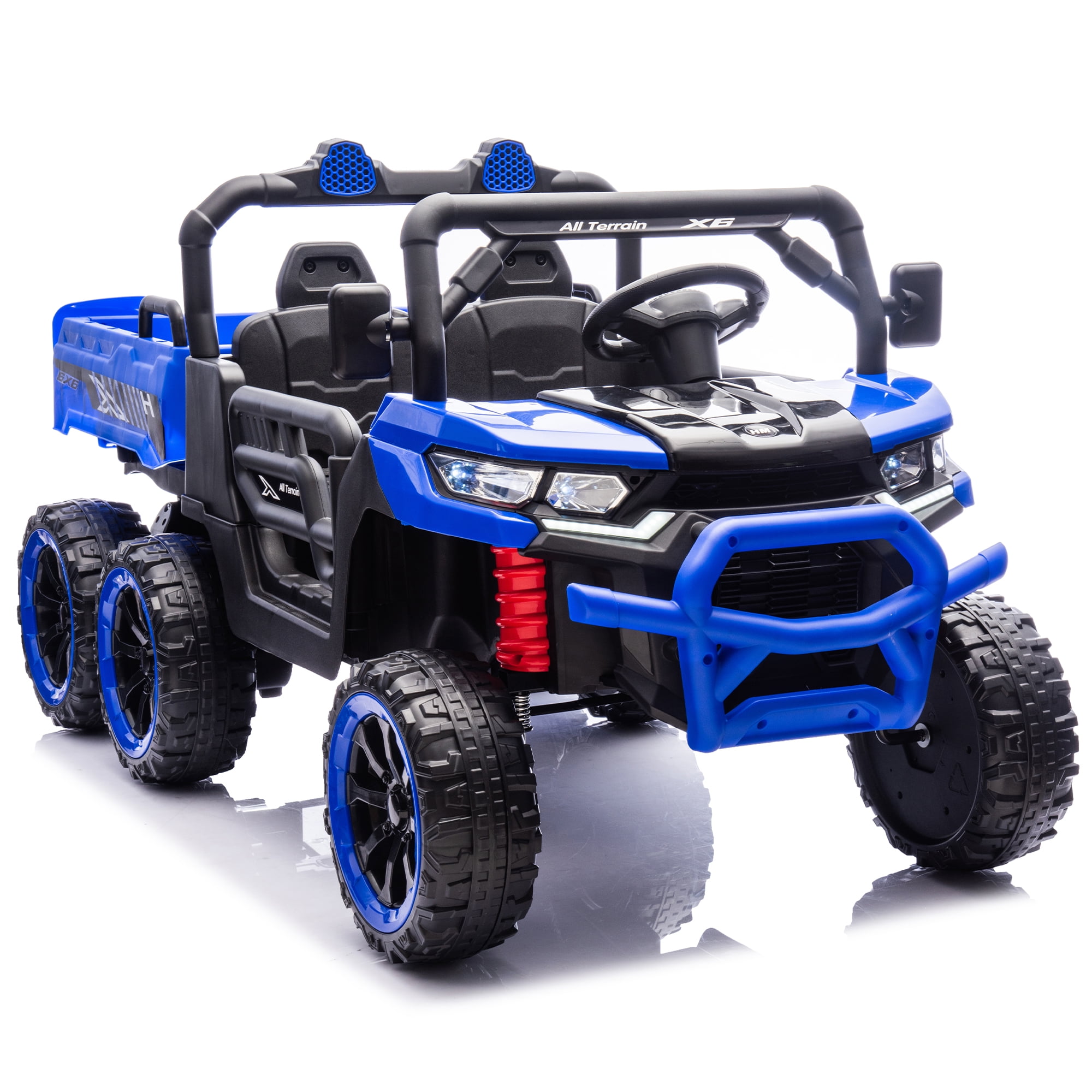 Ambifirner 2 Wider Seater Ride On Car for Kids, 24v Electric Power Ride ...