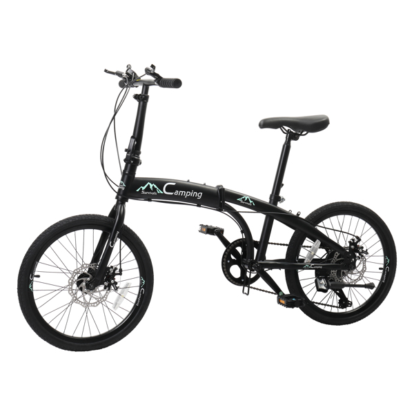 Ambifirner 20-inch Foldable Bike Folding Bicycle with Shimano 7-Speed ...