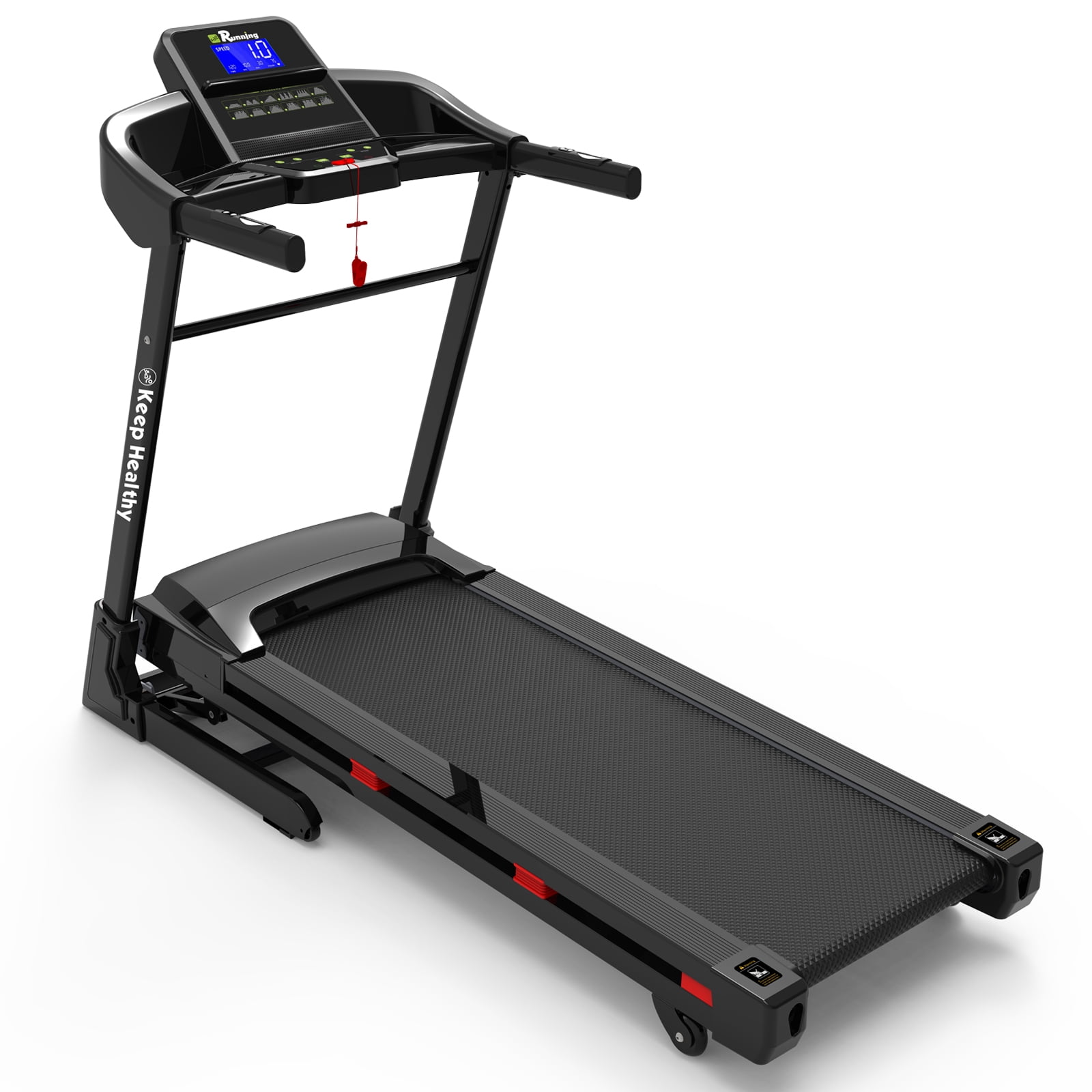 Ambifirner 3.5HP Electric Foldable Treadmill - 330LBS Capacity ...