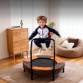 Ambifirner 36 Inch Foldable Mini Trampoline, Indoor and Outdoor ...