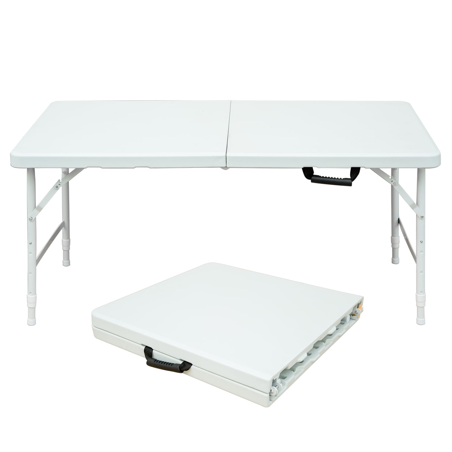 Ambifirner 4ft Portable Folding Table - Camping Table Indoor & Outdoor ...