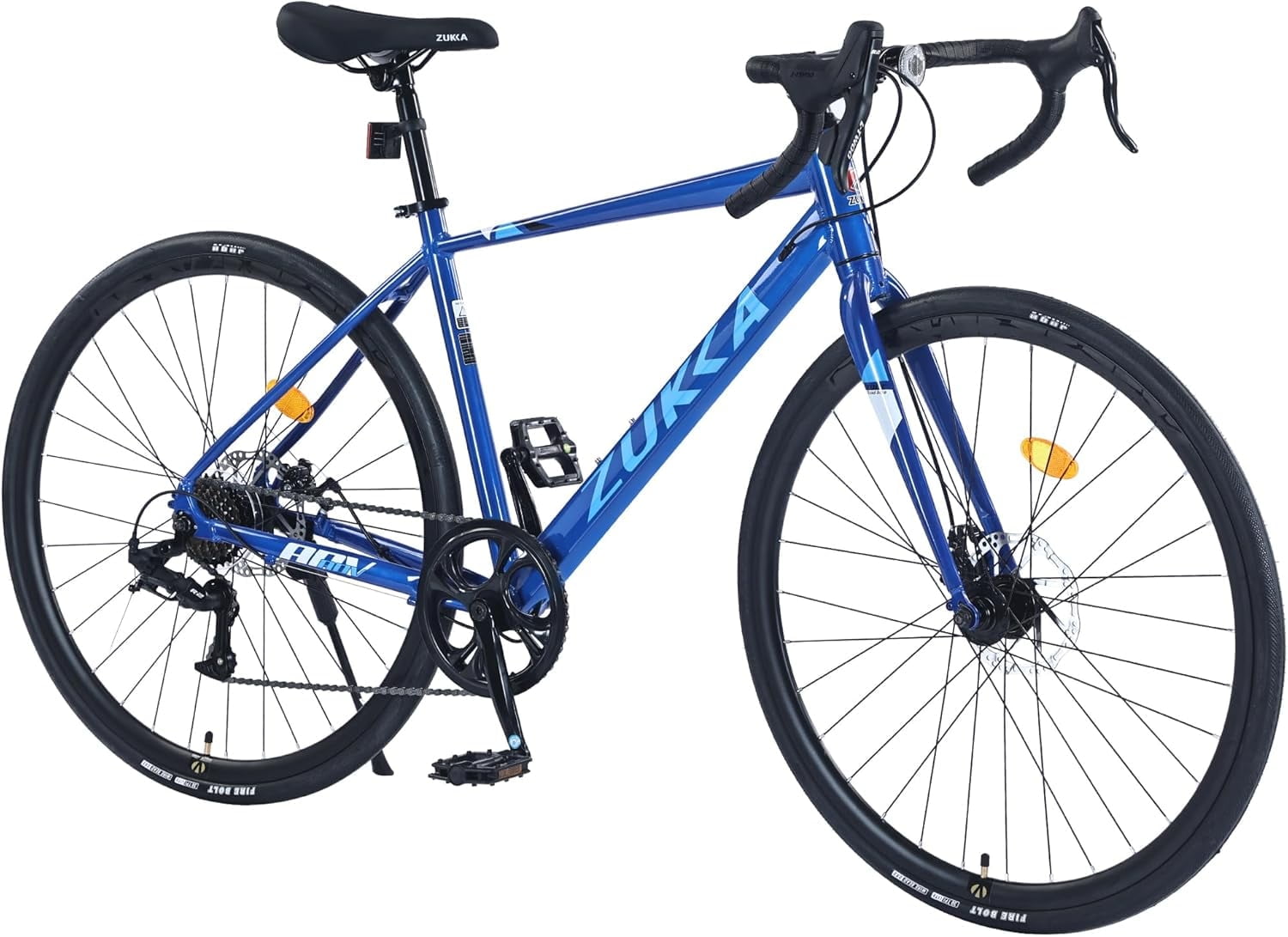 Ambifirner 700c Lightweight Road Bike with 21-Speed Shimano Gearing ...