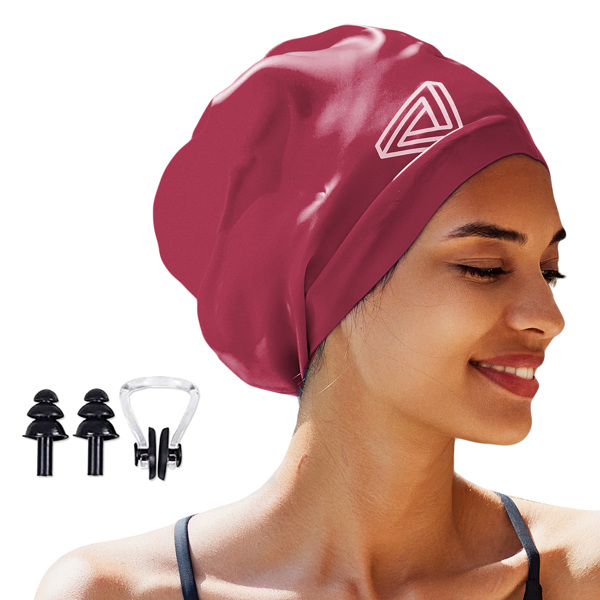 Ambifirner Large Swim Cap for Braids and Dreadlocks - Swimming Cap for ...