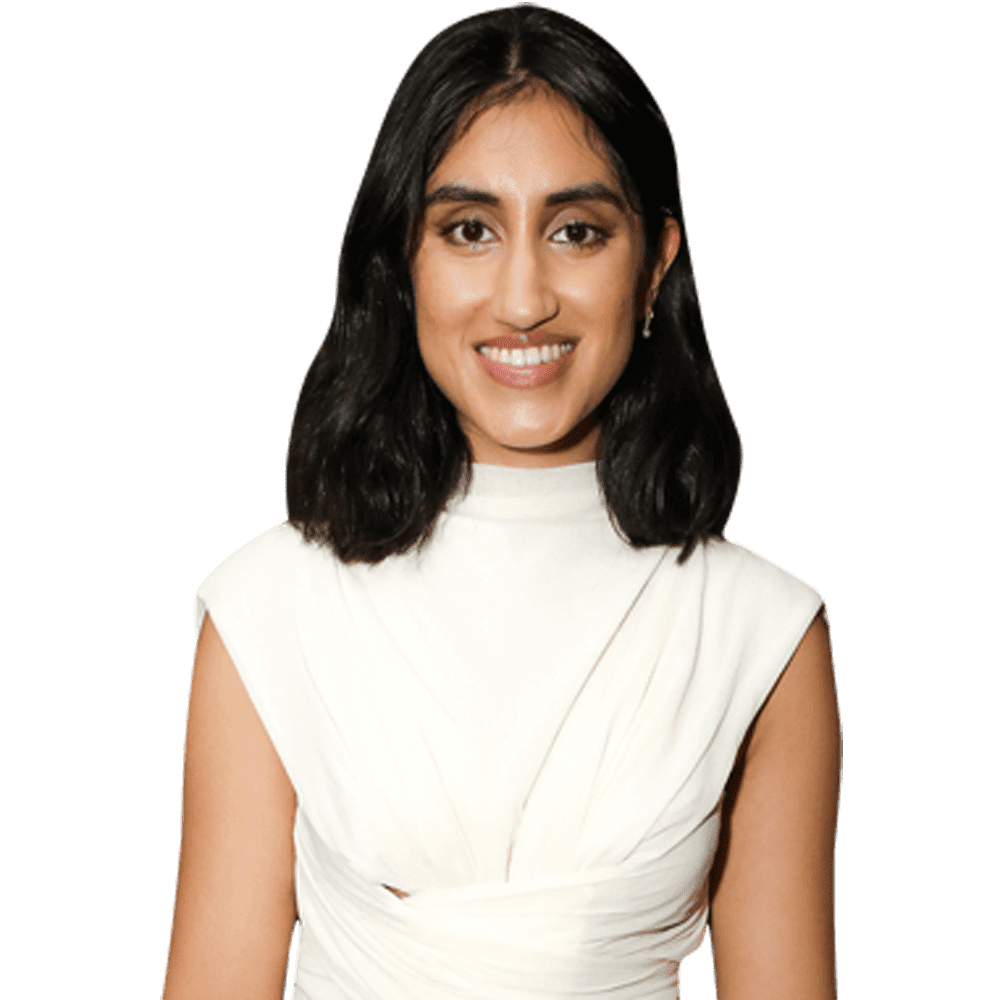 Ambika Mod (White Dress) Half Body Buddy Cutout - Walmart.com