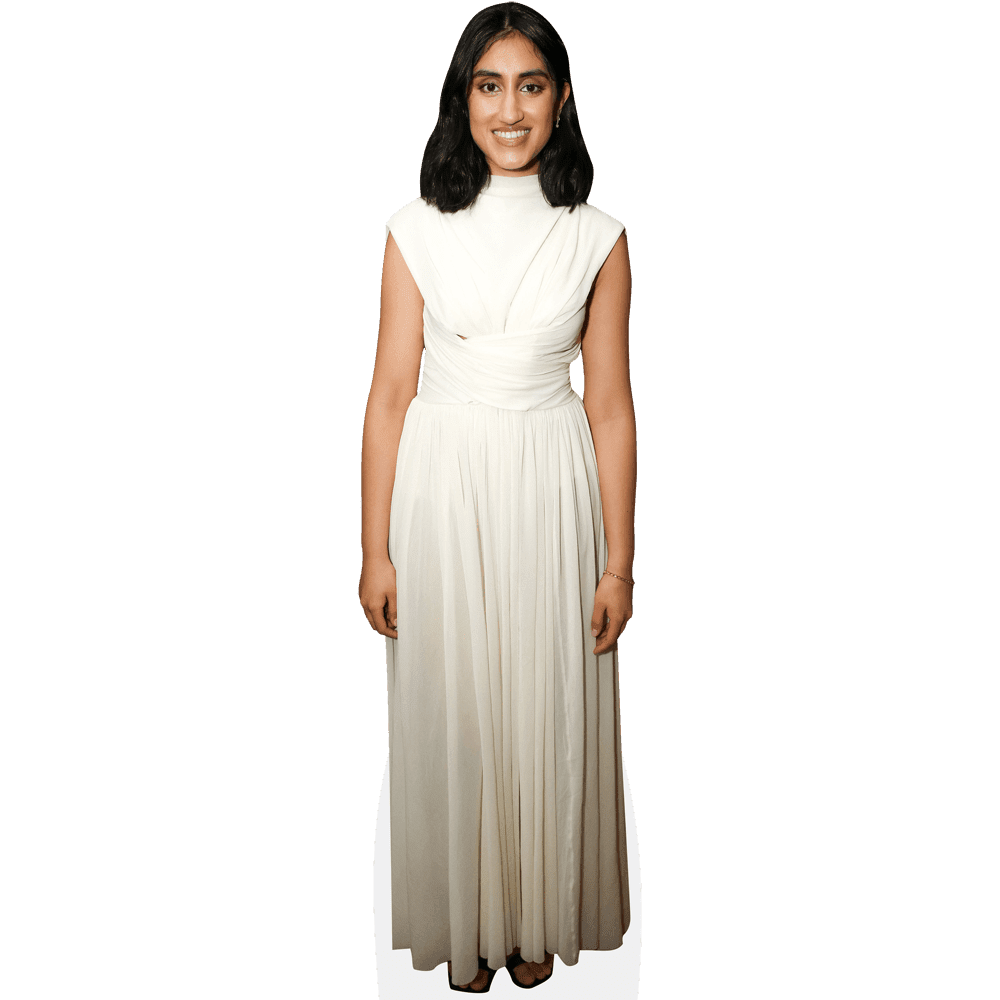 Ambika Mod (White Dress) Life Size Cutout. Standee. - Walmart.com
