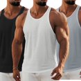 Ambiloof Men's Workout Mesh Tank Tops Quick Dry Y-Back Tops Muscle ...