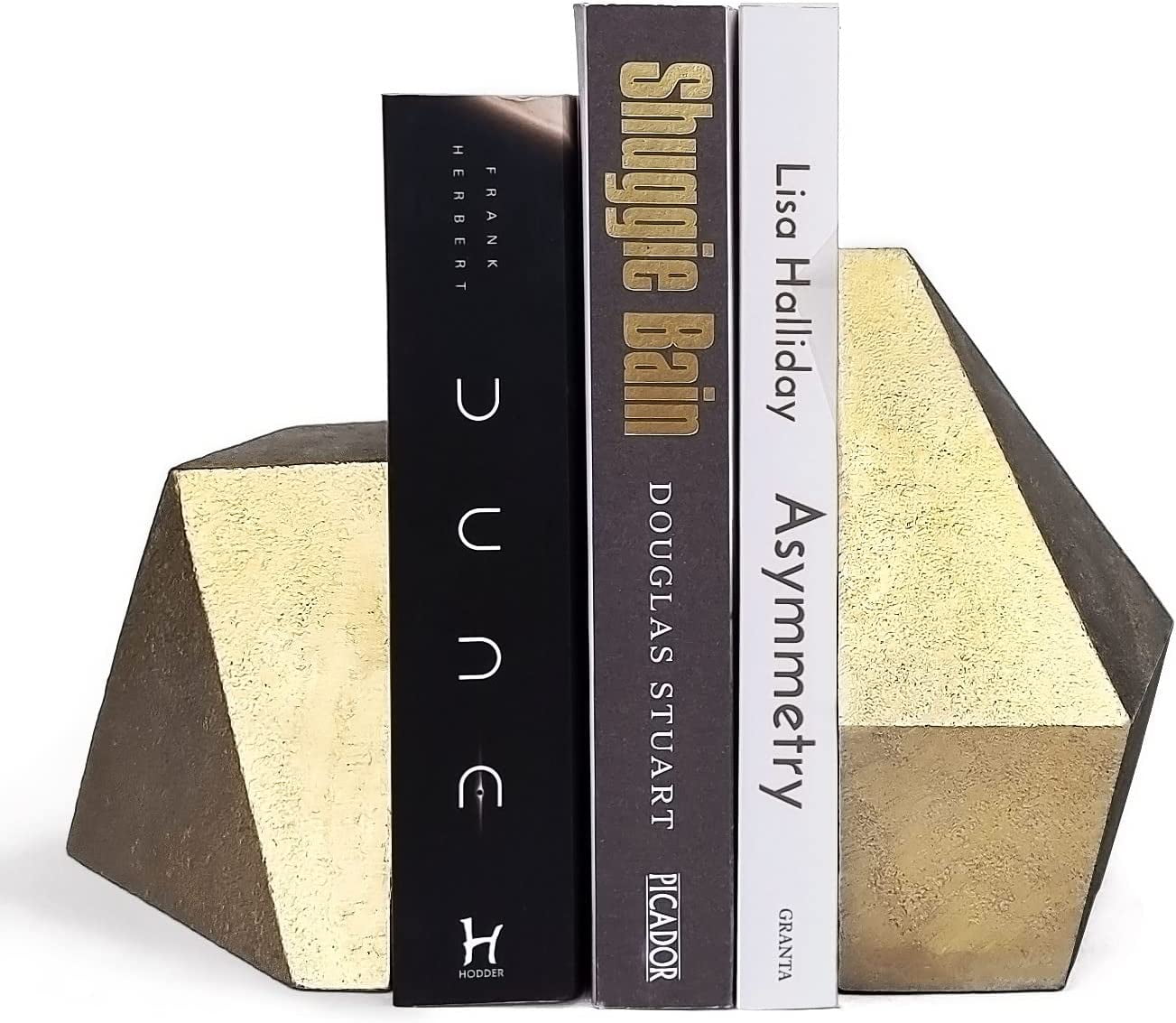 Ambipolar Decorative Gold Cast Iron Bookends, Home Decorative Bookends ...