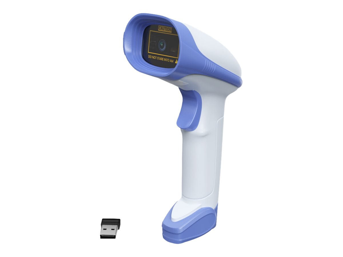 Ambir BR200 Wireless Barcode Scanner with 2.4Ghz with Wireless USB ...