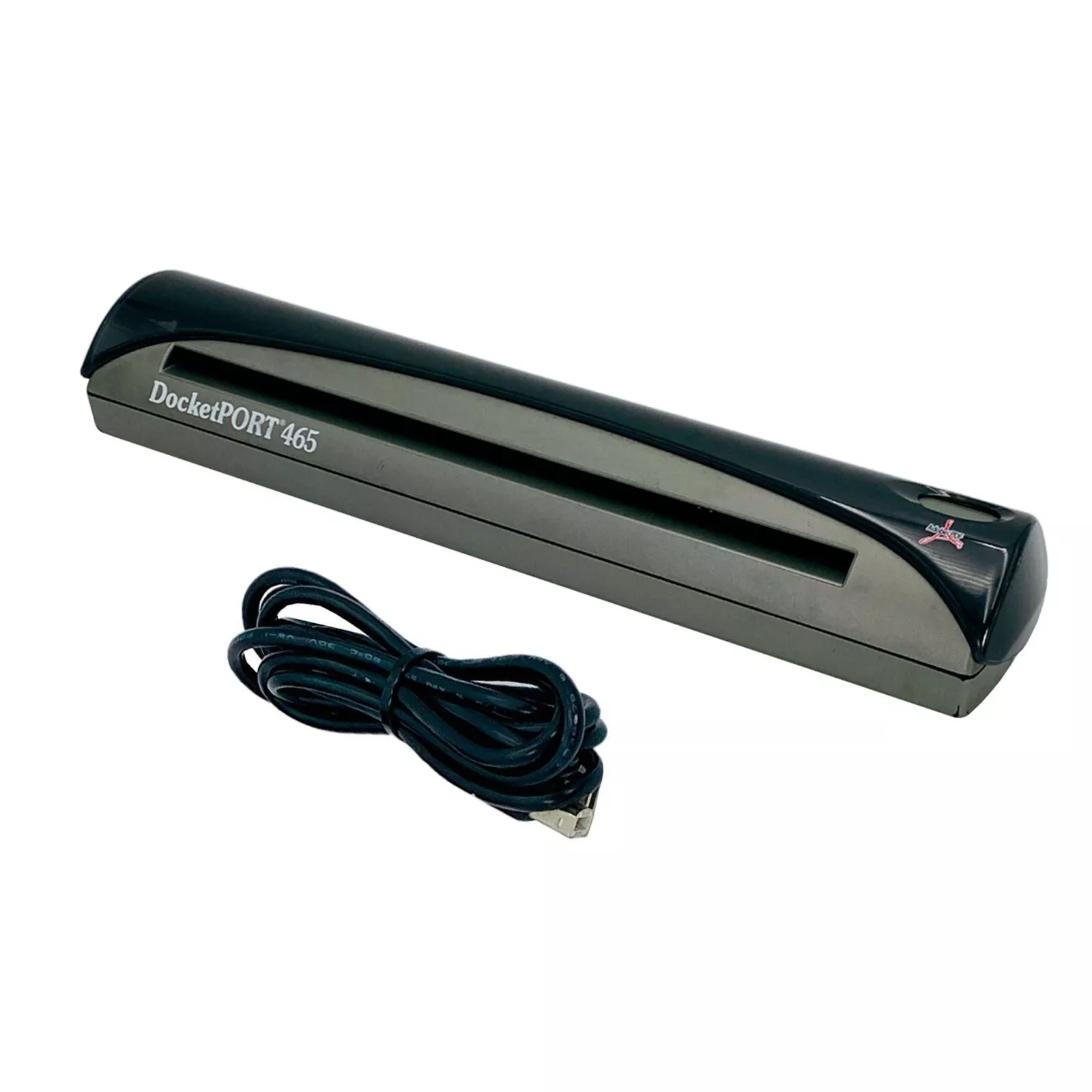 Pre-Owned Ambir DocketPort 465 Portable Scanner 600 DPI w/USB Cable ...