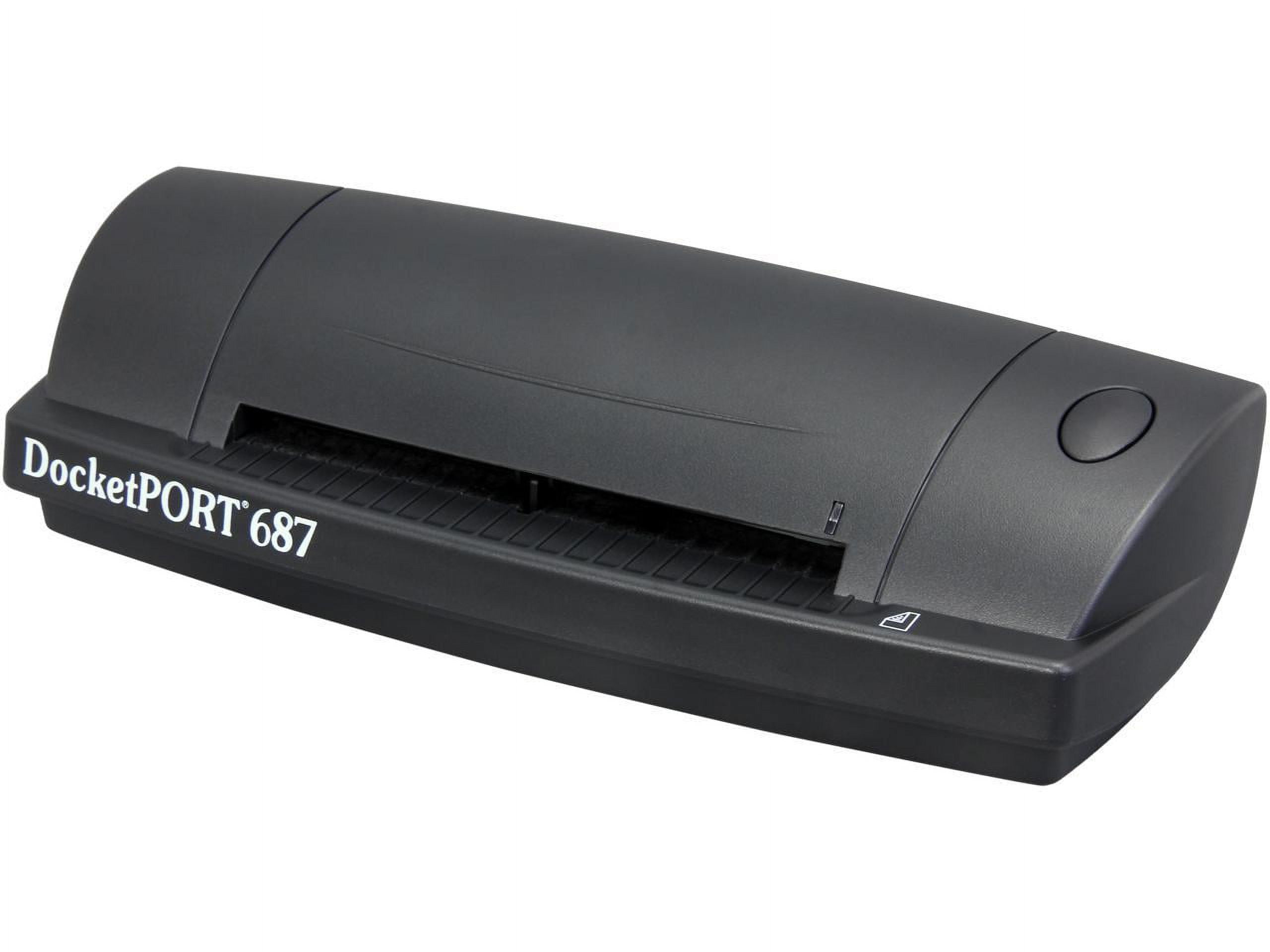 Ambir DocketPort 687 DP687 48-bit internal color, outputs 24-bit true ...