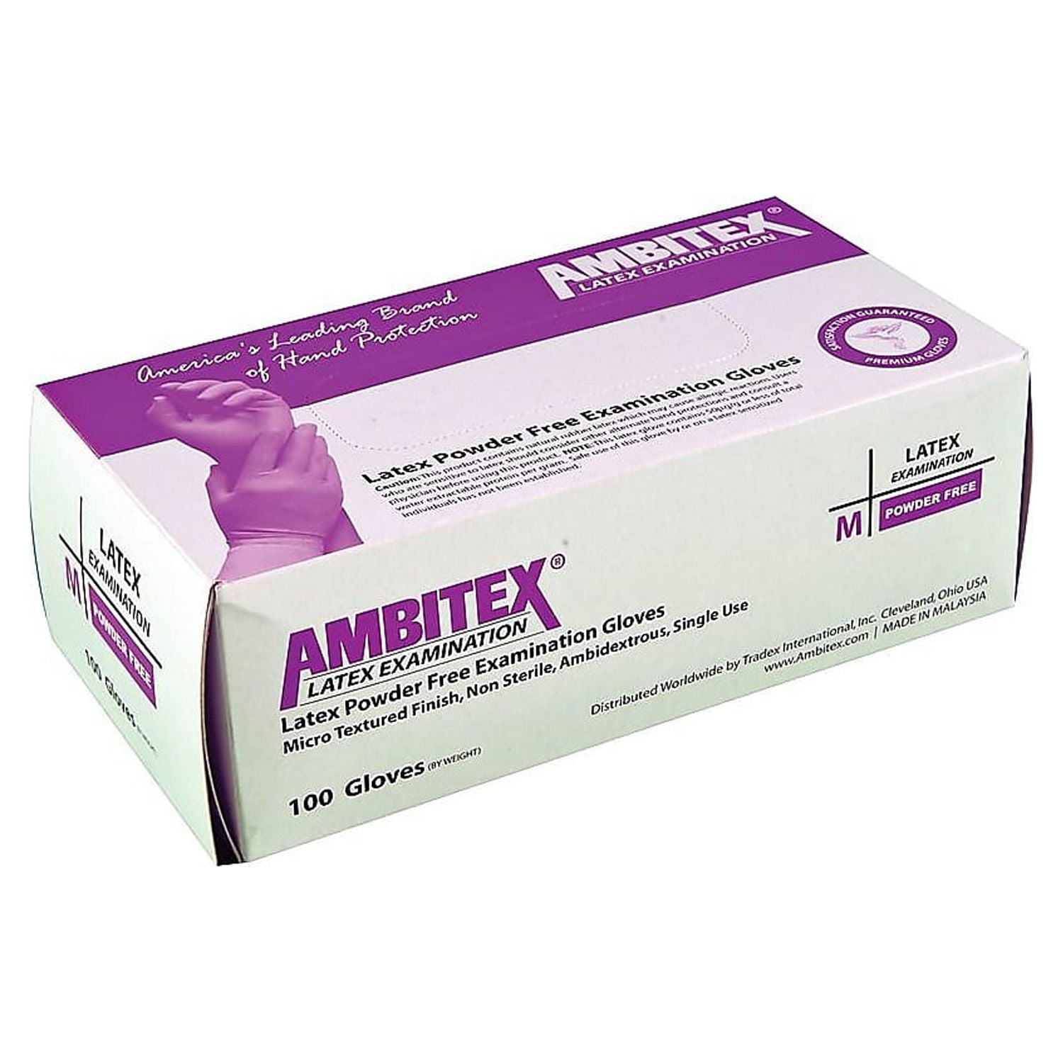 Ambitex L200 Series Powder Free Cream Latex LSM200 - Walmart.com