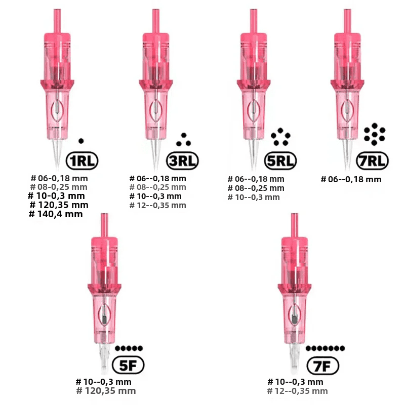 Ambition SMP and Semi-Permanent Tattoo Cartridges for Micropigmentation ...