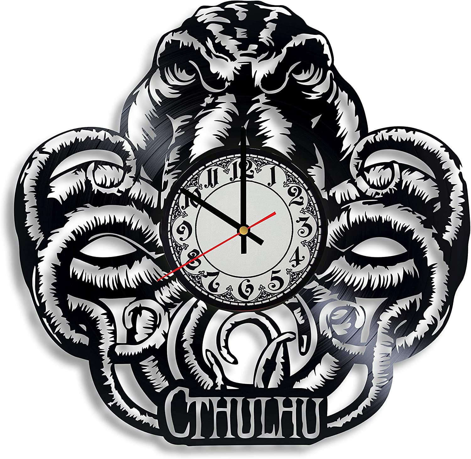 Amblelife Cthulhu Statue Wall Clock - Cthulhu Idol Decor Horror Decor ...