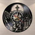Amblelife In God's Time Scripture Bible Cross Wall Clock Non-ticking ...