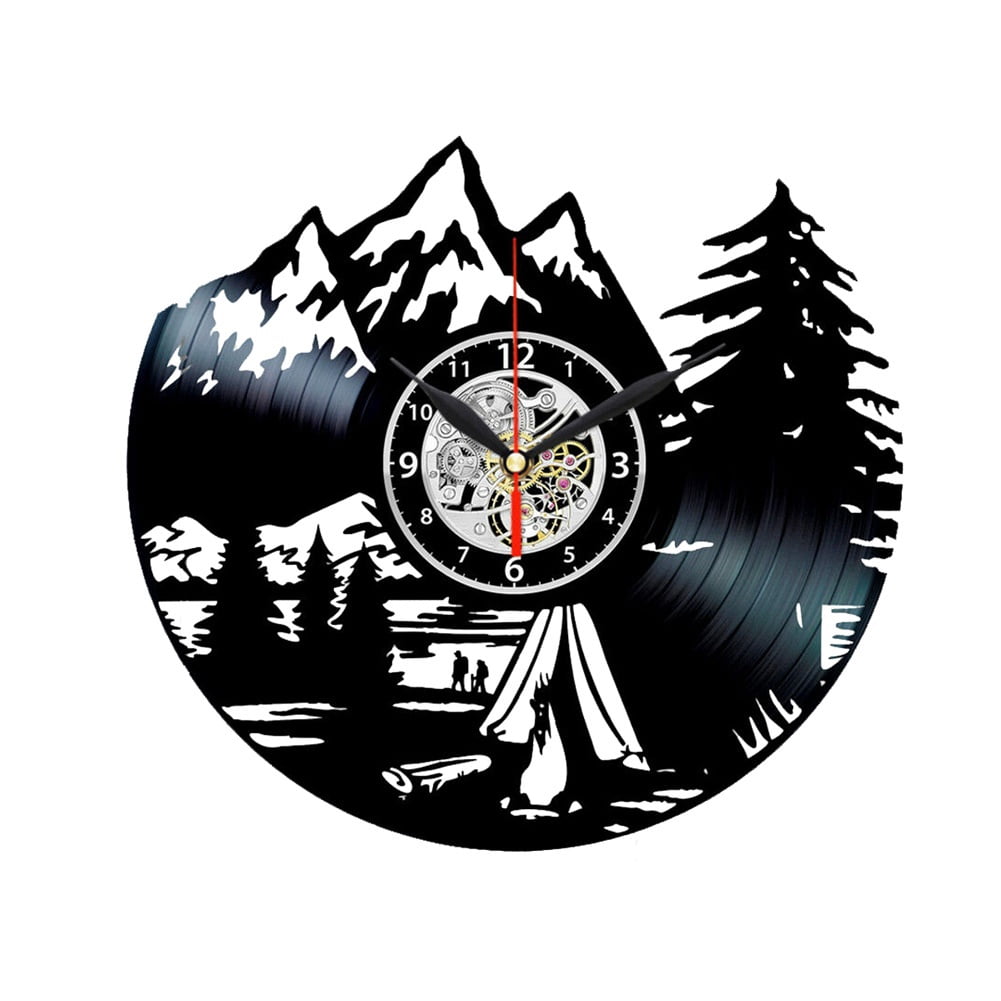 Amblelife Mountain Rock Camping Climbing Hiking Man Vinyl Record Wall ...