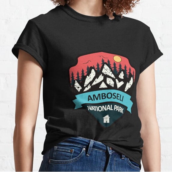 Amboseli National Park Classic T-shirt - Walmart.com