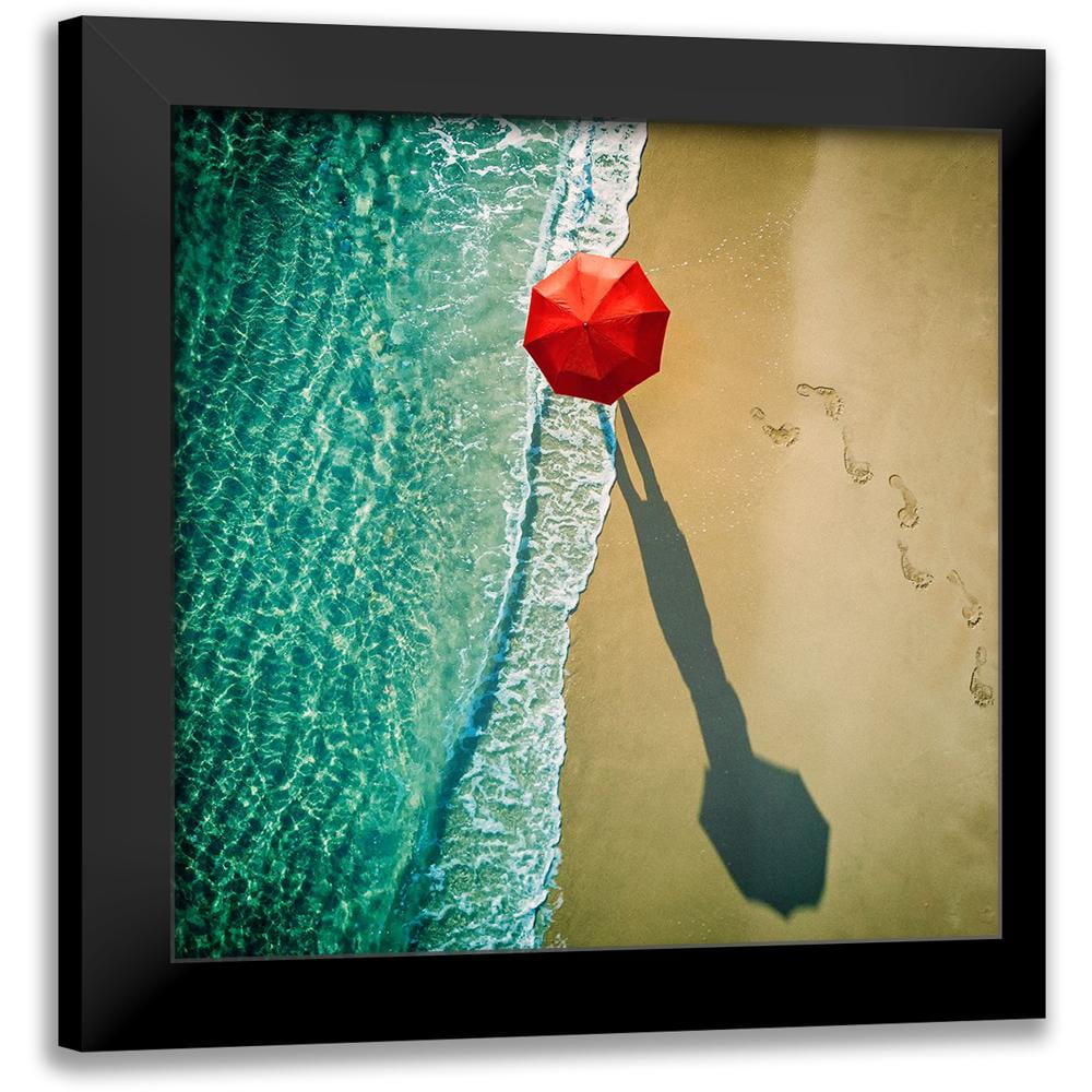 Ambra 20x20 Black Modern Framed Museum Art Print Titled - . Deep Water ...