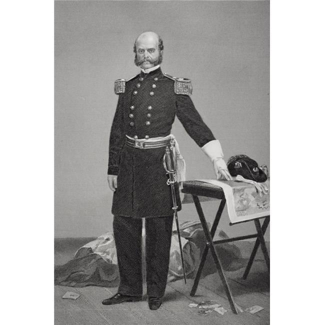 Ambrose Everett Burnside 1824-1881 Union General In American Civil War ...