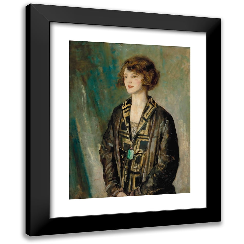 Ambrose McEvoy 14x18 Black Modern Framed Museum Art Print Titled ...