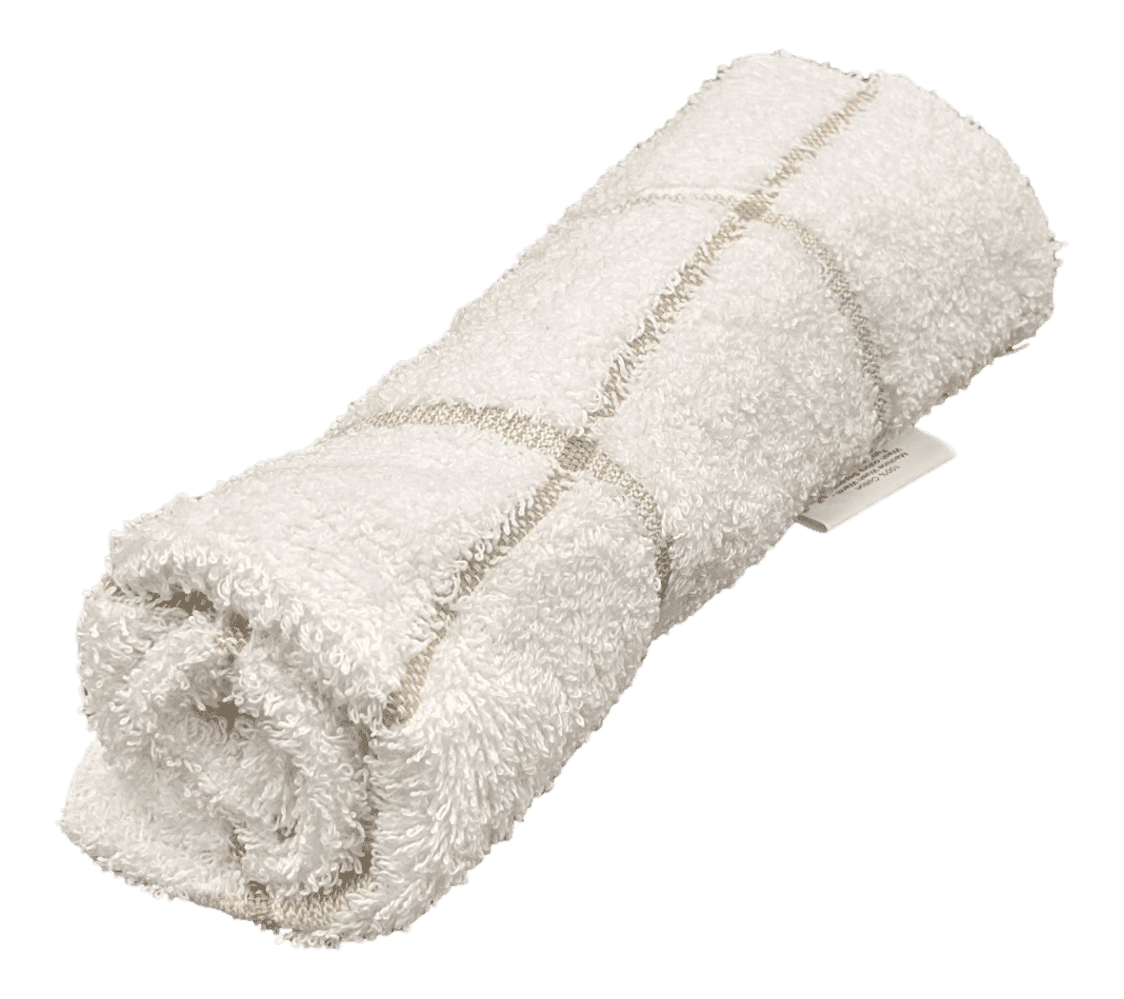 Ambrosia 24 Pack Bulk Dish Cloths 100% Cotton Kitchen Rags for Washing ...