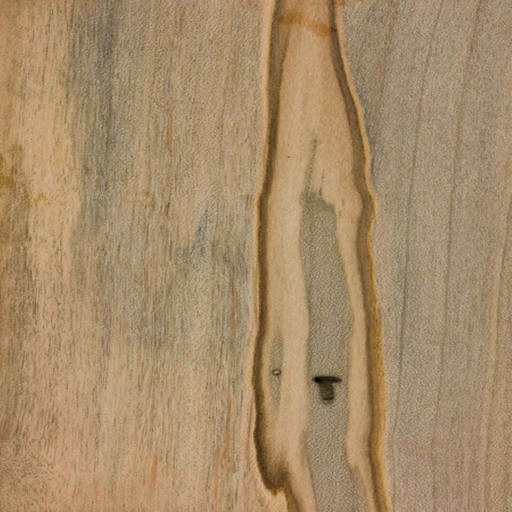 Ambrosia Maple Hardwood Acoustic/Electric Guitar Luthier Bridge Blank ...