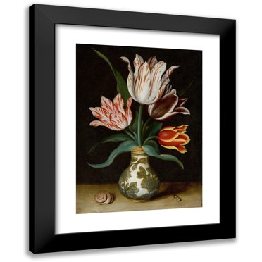 Vision Studio 18x24 White Modern Wood Framed Museum Art Print Titled ...