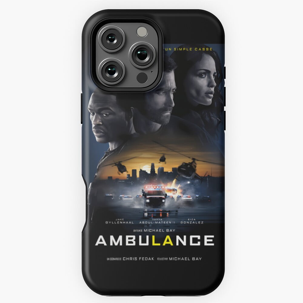 Ambulance 2026 Movie Fan Phone Case for iPhone 16 15 14 13 12 11 Pro ...